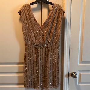 JS Collections Dresses | Metallic Embroidered Halter Gown | Poshmark